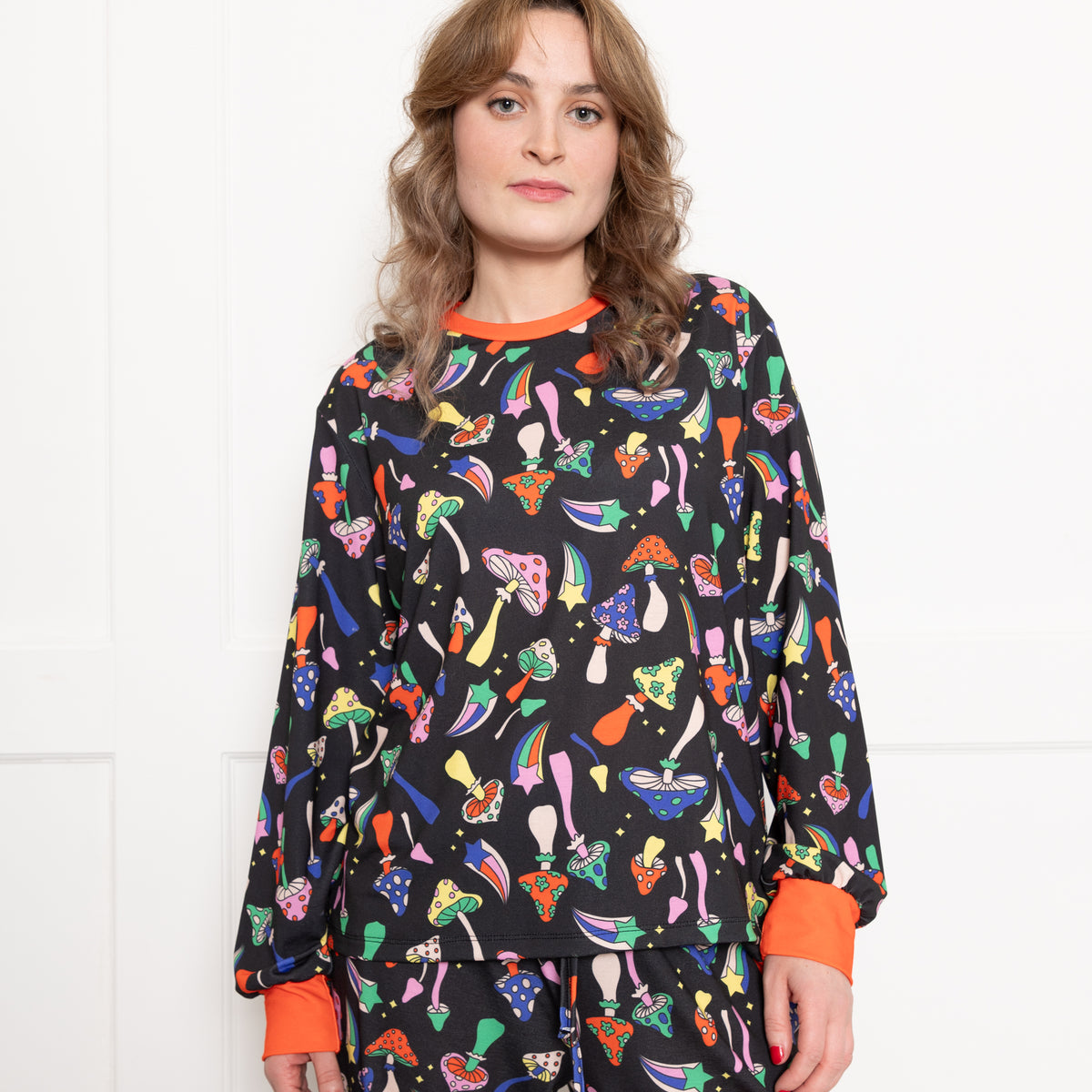 Long Sleeve Mushroom Pyjama Set (Adults & Kiddies) – Twisted Wunder